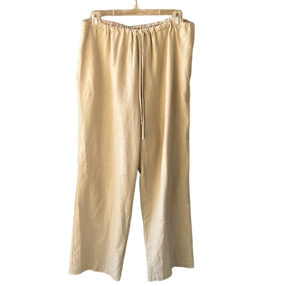 Melissa Paige | Pants & Jumpsuits | Melissa Page Linen Blend Pullon ...